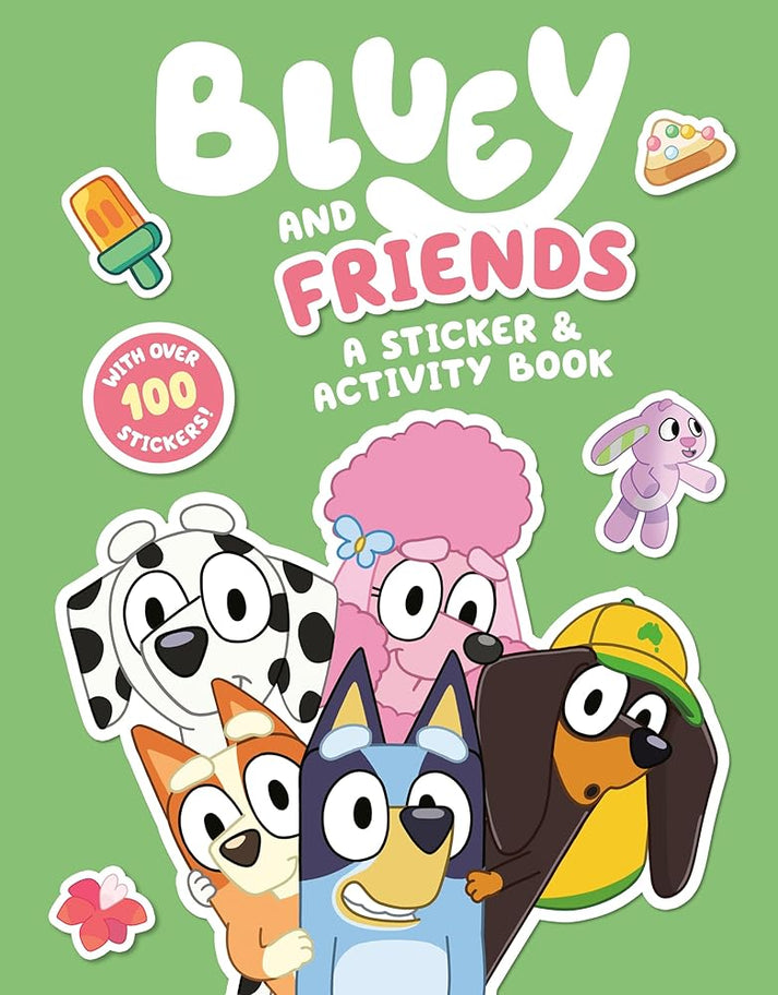 Bluey and Friends: A Sticker & Activity Book – Cellar Bird Books